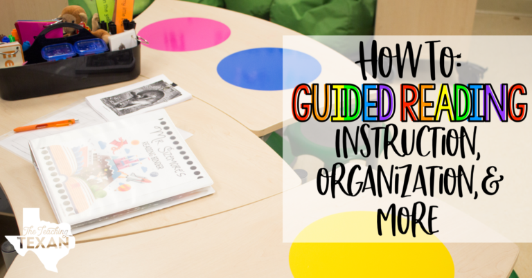 How To: Guided Reading Instruction, Organization, and More in a ...