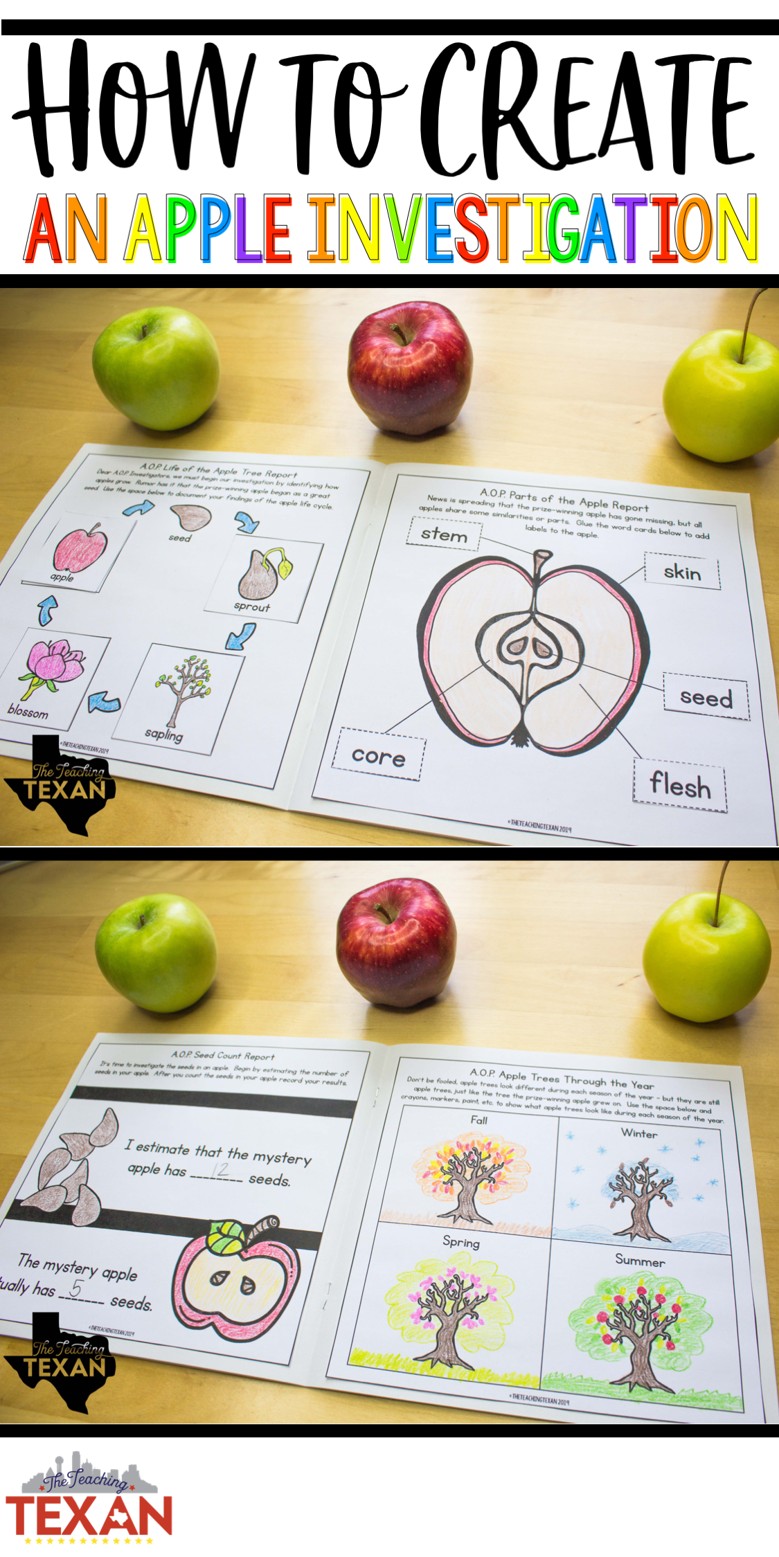 How to Create an Apple Investigation - The Teaching Texan