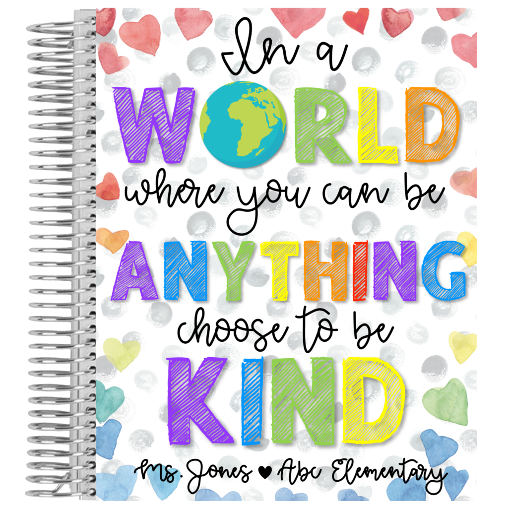 Customized Teacher Planners - The Teaching Texan