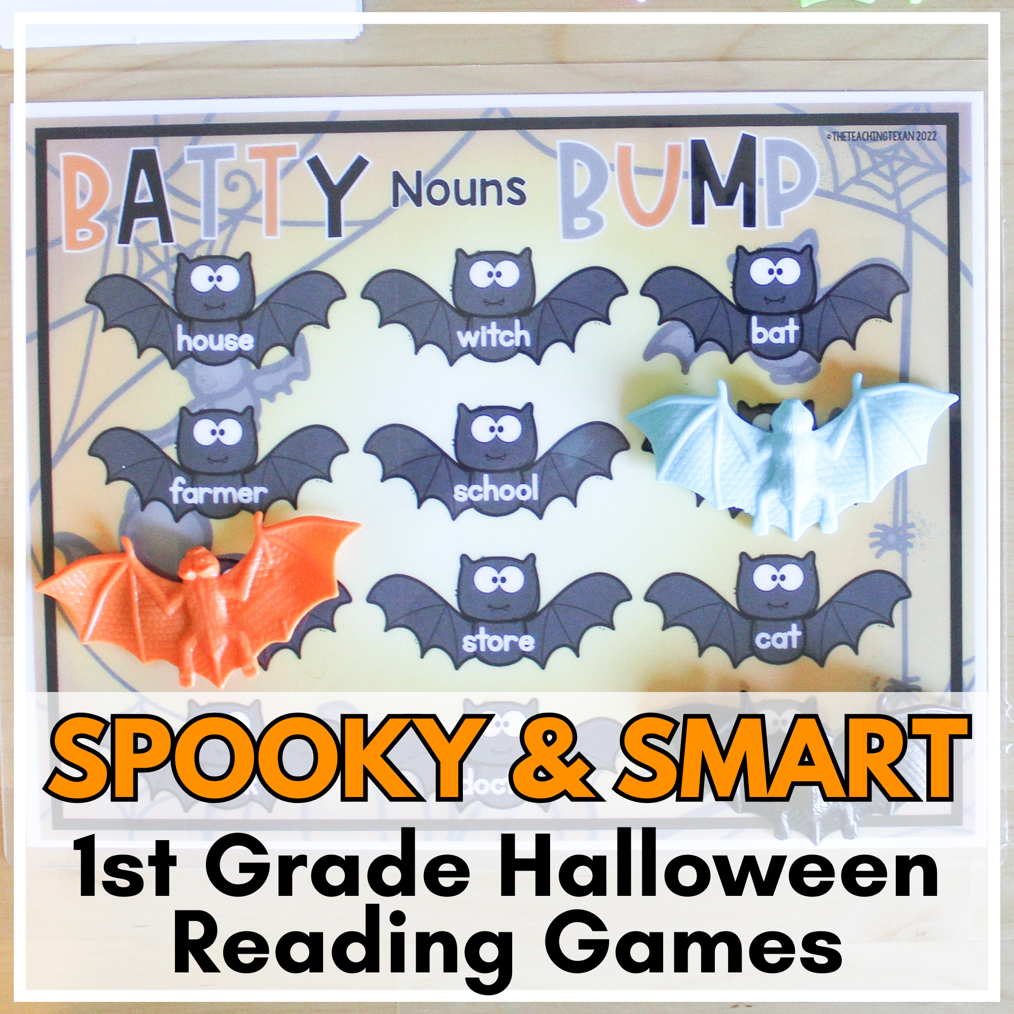 Spooky & Smart: 1st Grade Halloween Reading Games - The Teaching Texan