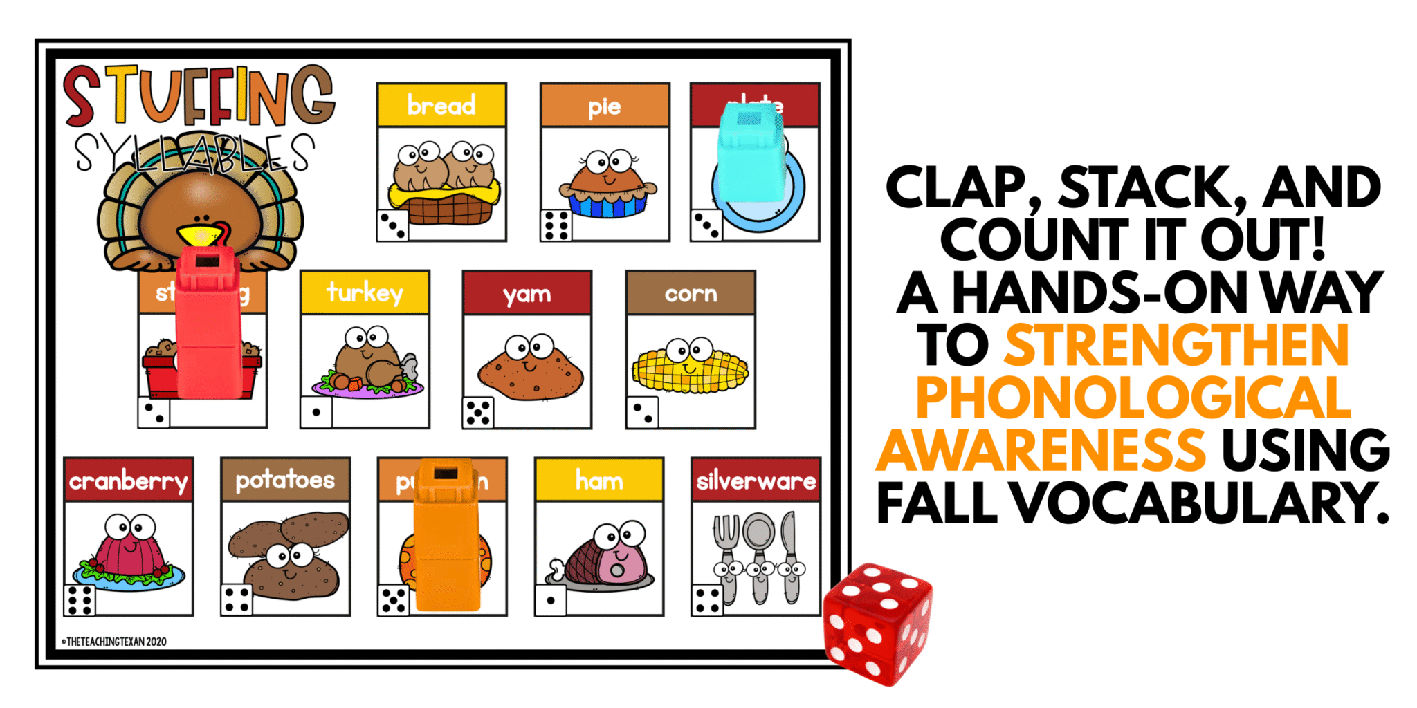Gobble Up Learning: Simple & Engaging Thanksgiving Reading Centers for ...