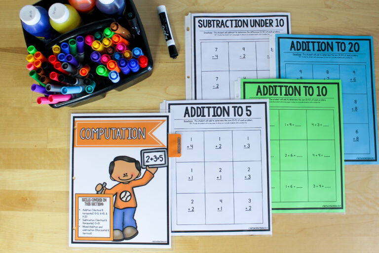 Kindergarten Math Intervention: A Simple, No-Prep System That Actually ...