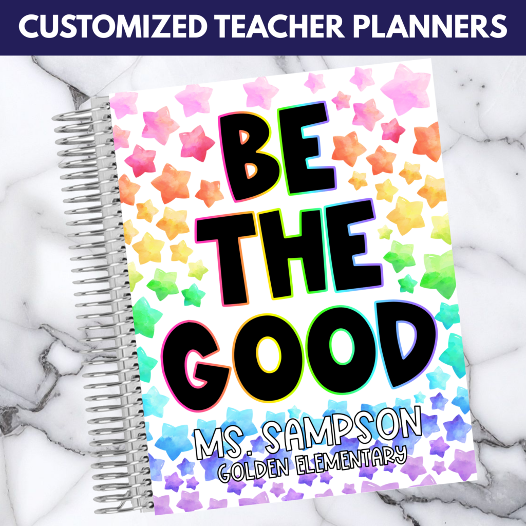 Customized Teacher Planners - The Teaching Texan